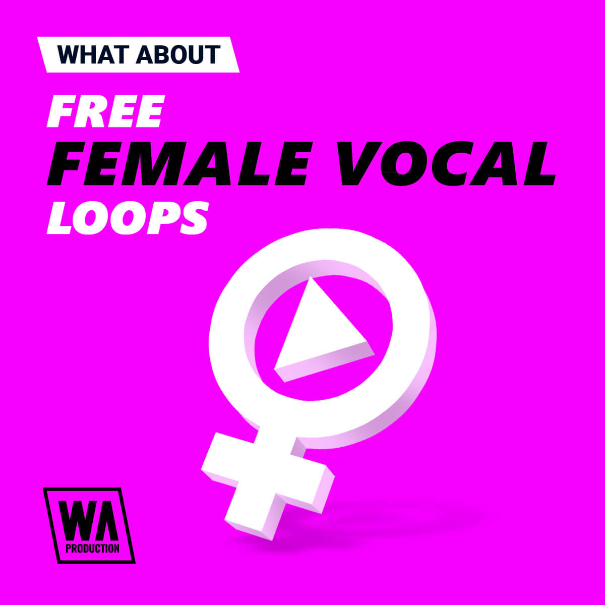 Free Female Vocal Loops | W. A. Production