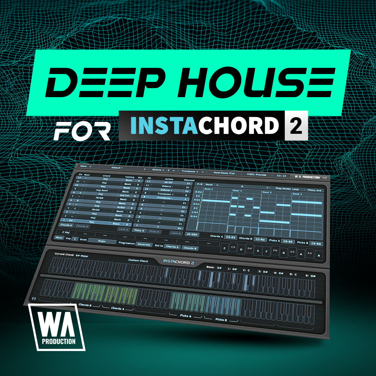 Deep House for InstaChord 2 | W. A. Production
